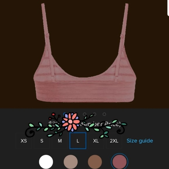 Intimates & Sleepwear | Meundies Szl Lace Low Scoop Bra | Poshmark